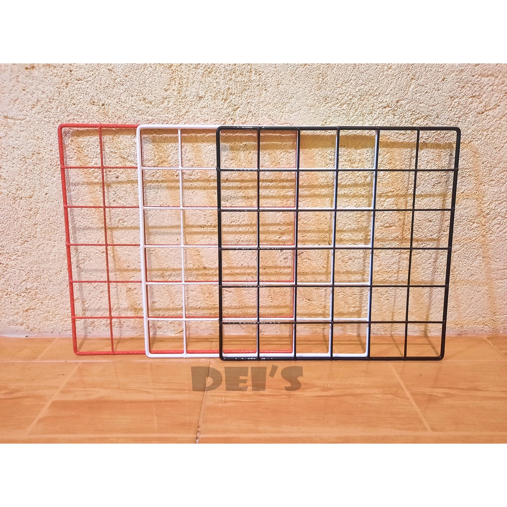[30cm x 30cm] Square Wire Mesh Grid Wall Decor | DIY Wall Decor | Wire ...