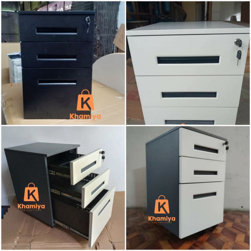 Full Metal Mobile Pedestal Cabinet Lockable, Mobile Drawer, File ...