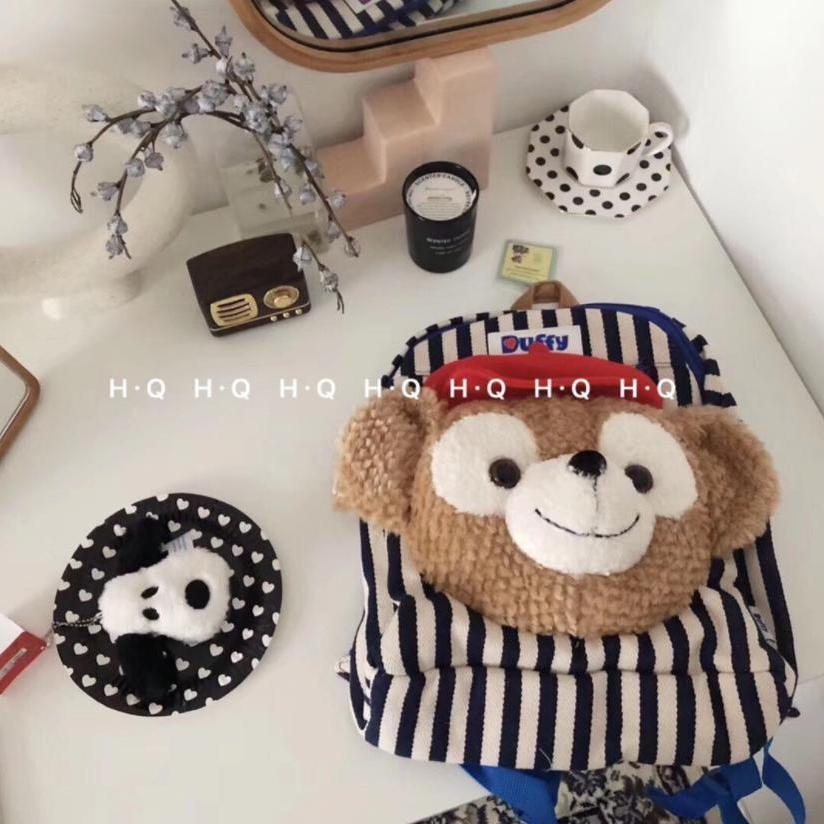 Star Dailu Shirley Piece Duffy Bear Paradise Same Style Canvas Printed ...