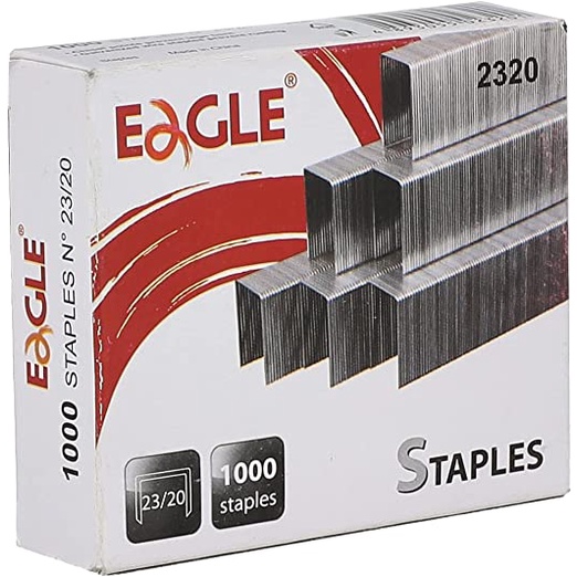 Eagle 23/20 Staples - Pack of 1000 Pieces ( MOHWC ) | Shopee Philippines