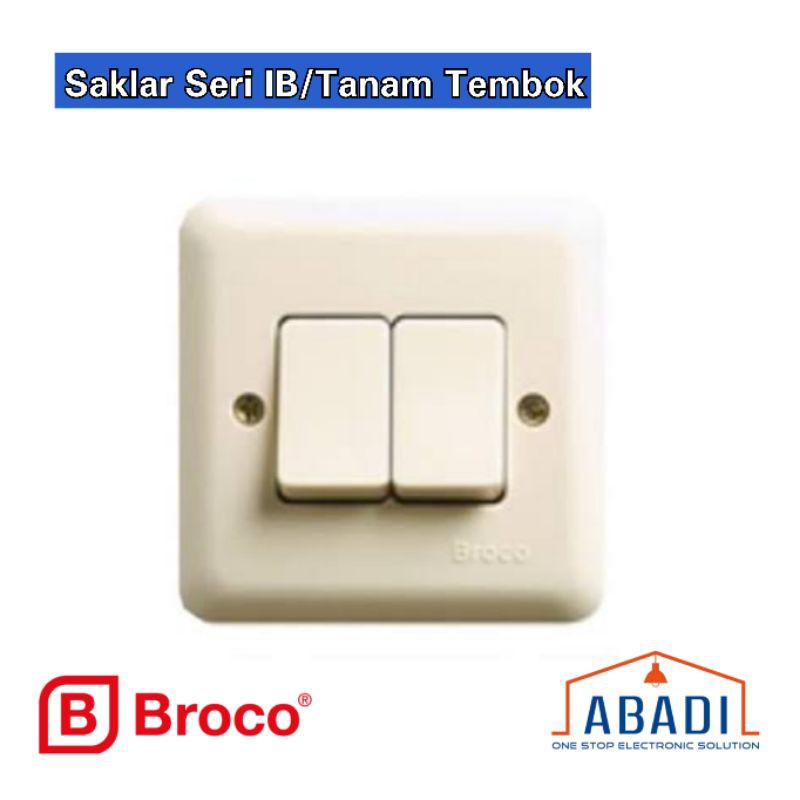 Broco Switch IB | Broco Switch In The Wall | Wall Mounted Switch ...