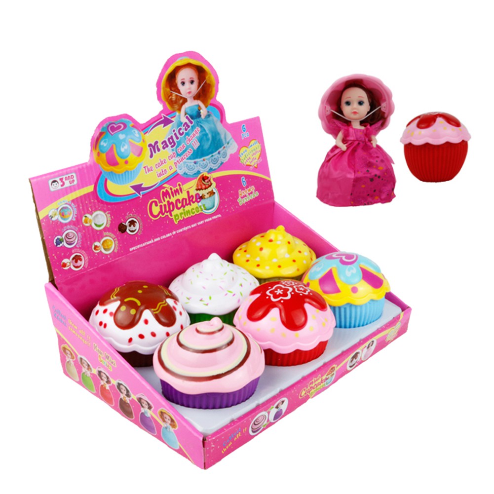 Transform Cupcake Doll with Surprise Scented Large Size Princess Dolls ...