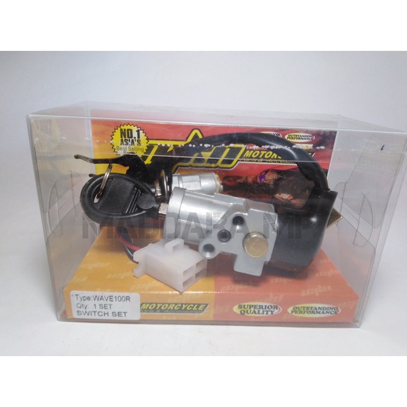 Ignition switch anti theft WAVE100R special key with seat lock MKN ...