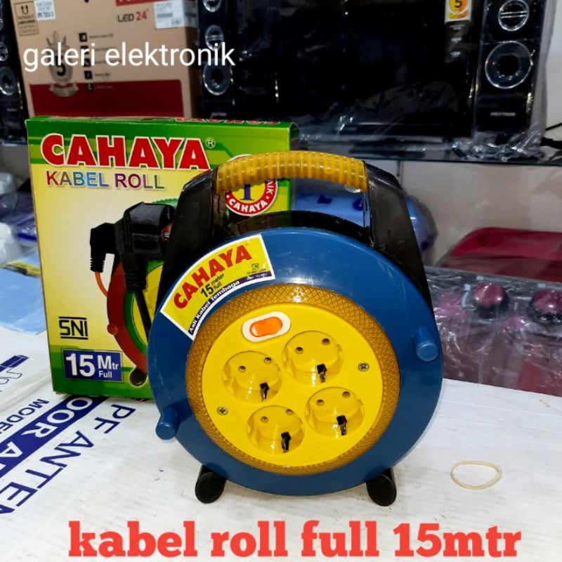 CAHAYA Roll Light Cable full 15 Meters Original Copper Cable | Shopee ...