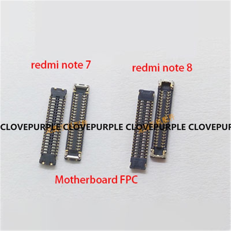 LCD Display FPC Connector Plug MotherBoard Pin For Xiaomi Redmi Note 7 ...