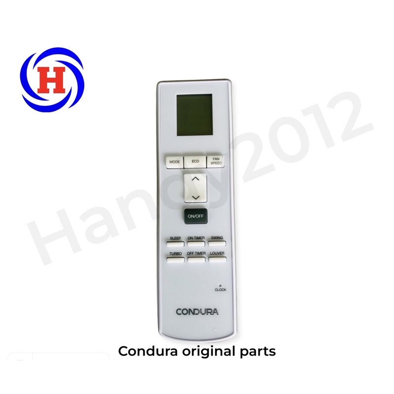 BRANDNEW Remote Control for CONDURA aircon window type inverter ...