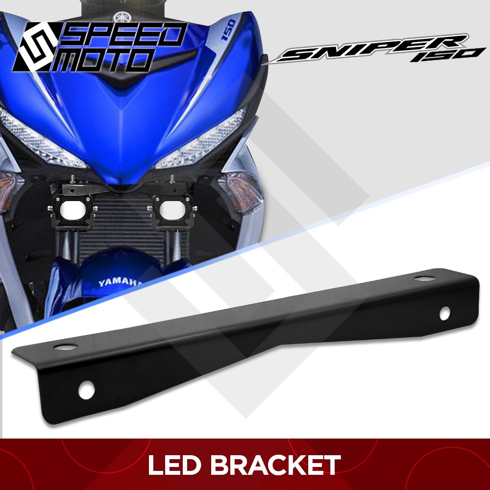 MOKOTO YAMAHA SNIPER 150 MINI DRIVING LED BRACKET HEAVY DUTY FOR YAMAHA ...