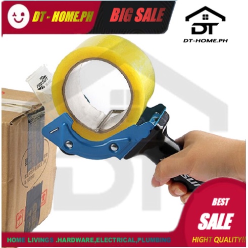 Packing Tape Dispenser with Handle Heavy Duty Portable Sealing Tape for ...
