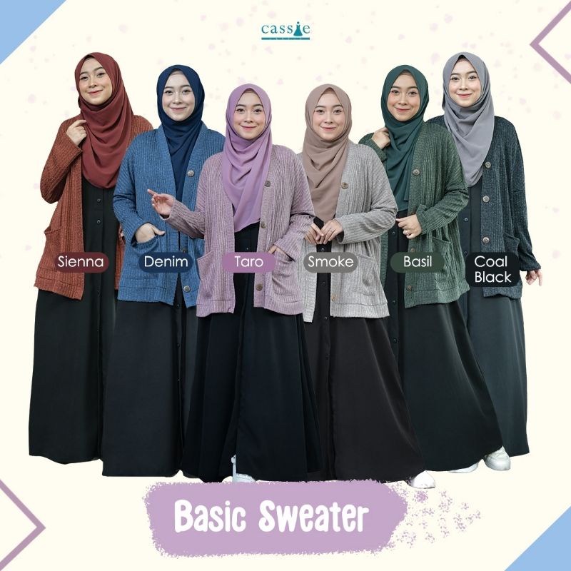 Original Long And Basic Sweaters by cassie labels | Shopee Philippines