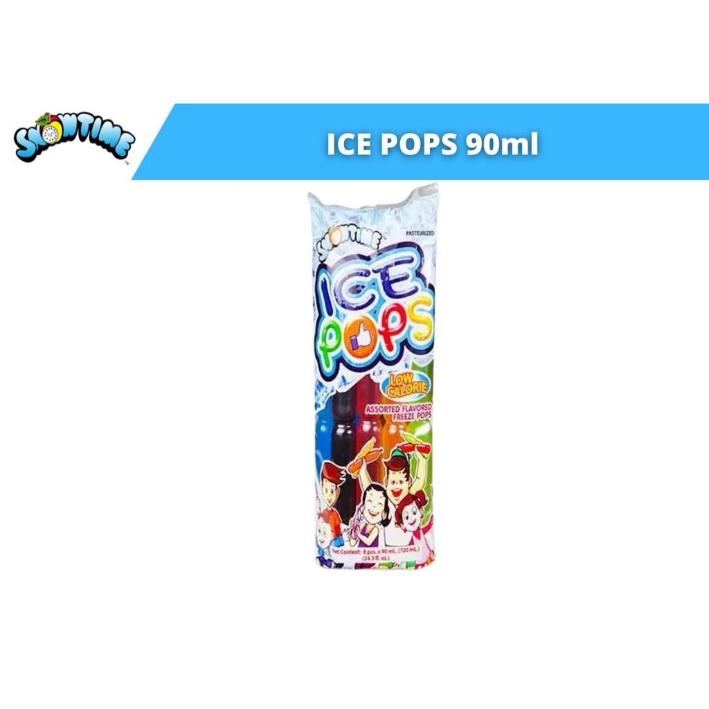 Snowtime Ice Pops 15pcksx 8pcs x 90ml | Shopee Philippines