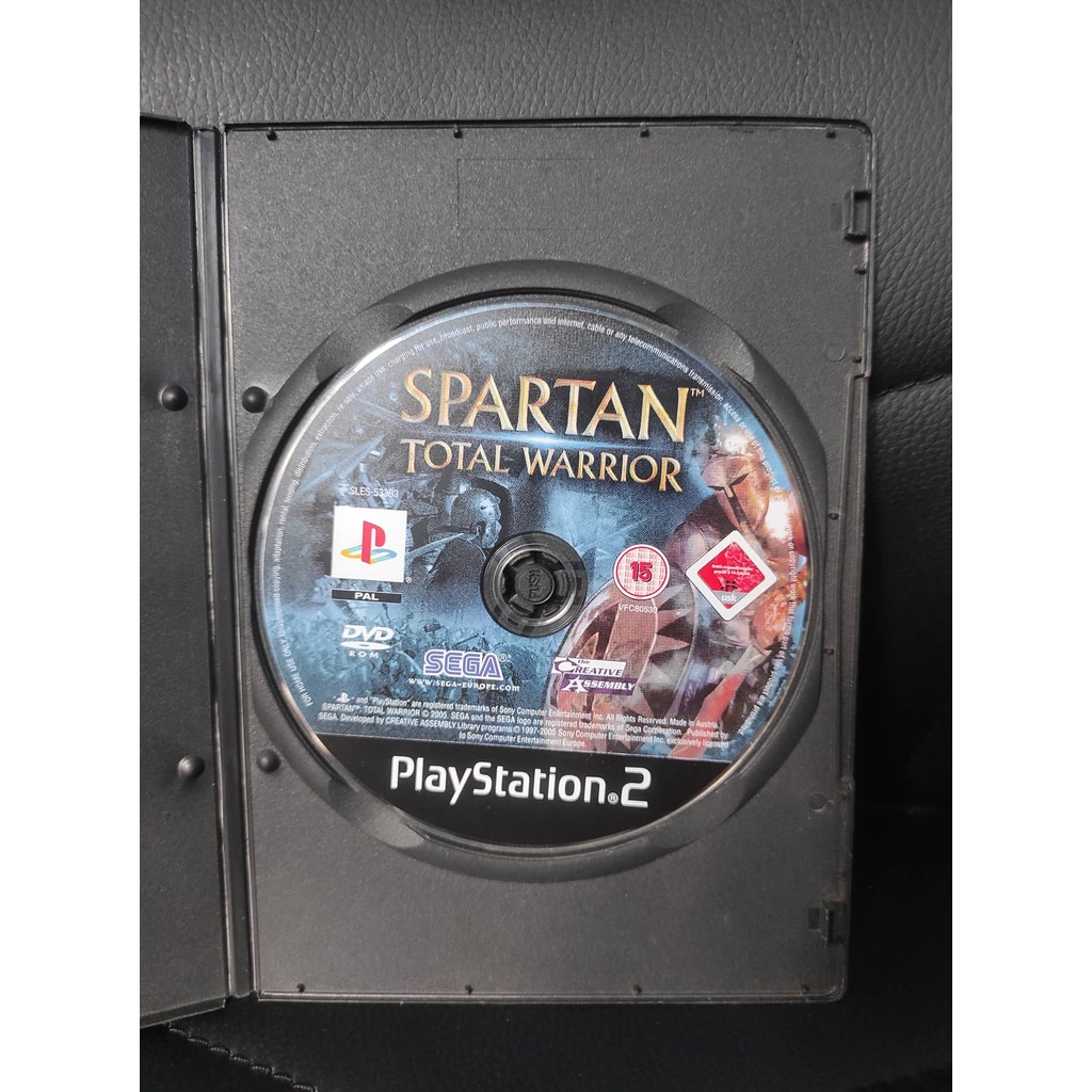 Spartan Total Warrior PS2 Playstation 2 PAL Original CD Game Games ...