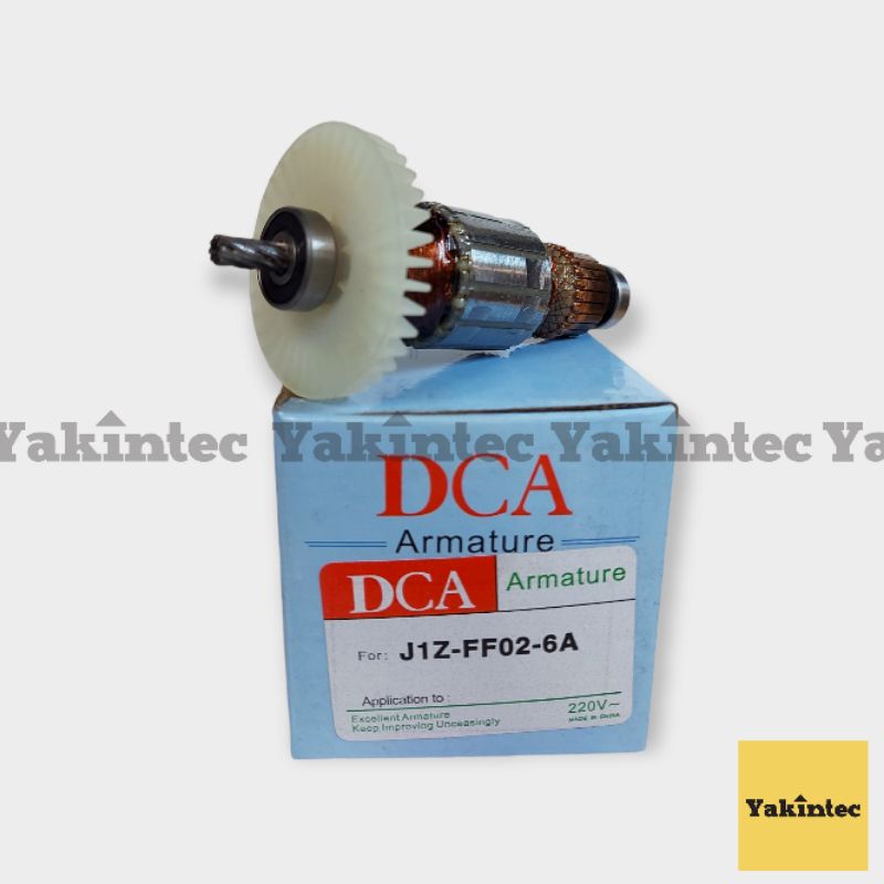 MESIN Armature/armature Dynamo For Drilling Machine 6mm DCA J1Z-FF02-6A & AJZ02-6A | Shopee ...