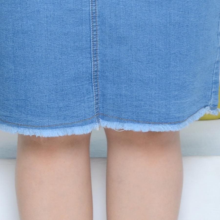_ Rok Short Jeans / Denim Jumbo Big Size Mini Rok Women Premium Quality ...