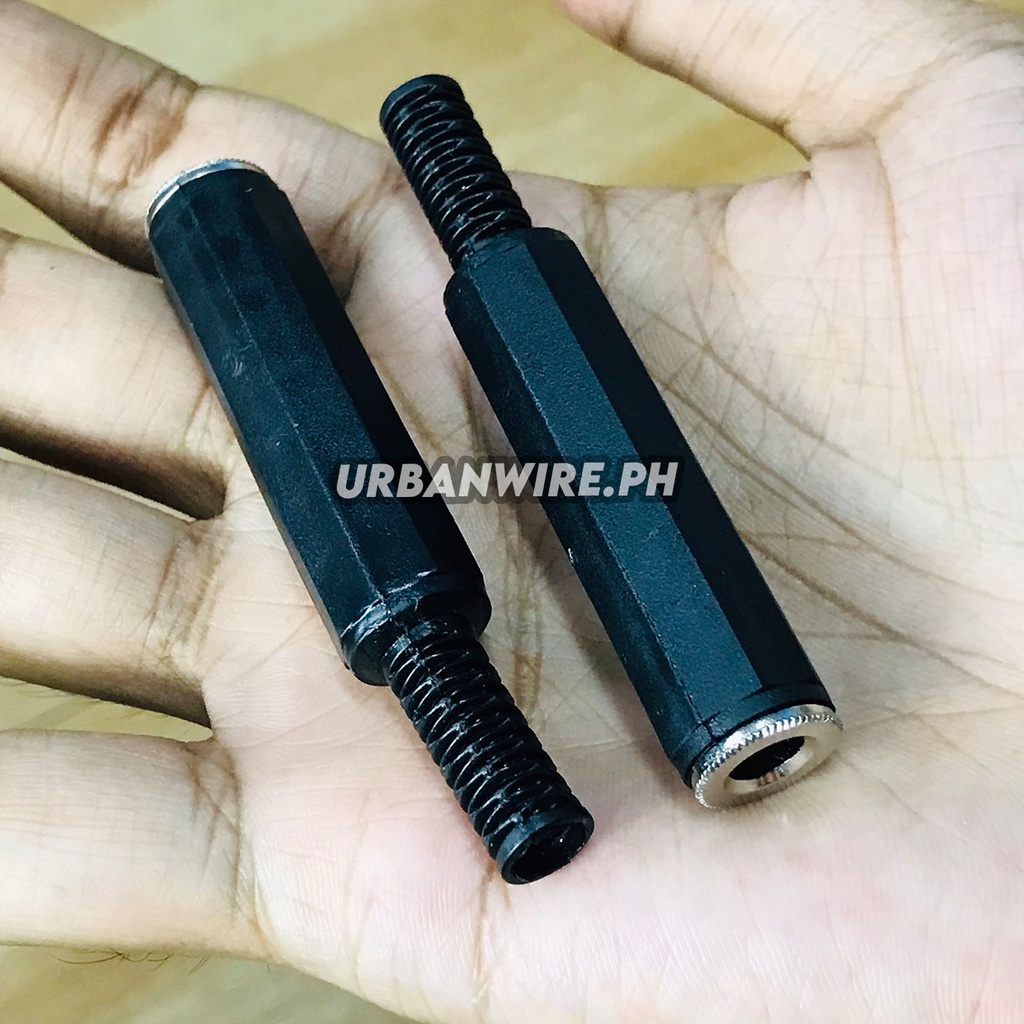 🟦 1/4 Inch 6.35mm TS Female Jack Plug Connector for Guitar and ...