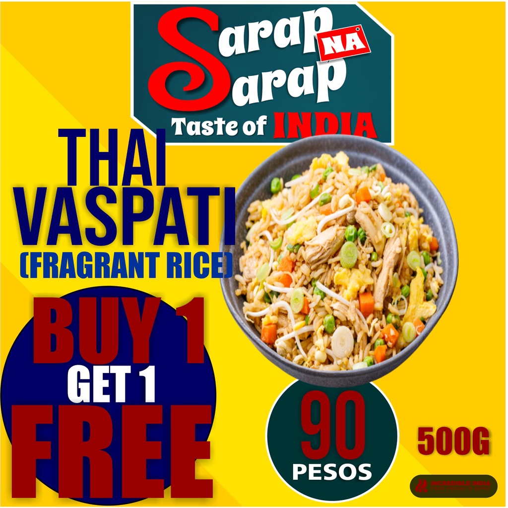 SARAP NA SARAP Thai Vaspati Rice in Porch 500G Buy 1 Get 1 Free ...