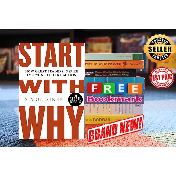 Glittered Cover Start with Why: How Great Leaders Inspire Everyone to ...
