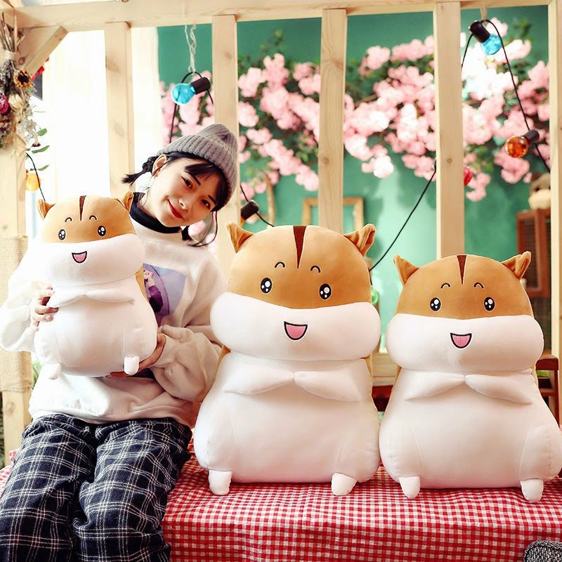 Soft hamtaro HAMSTER Doll SPT miniso Imported Chocolate HAMSTER Doll ...