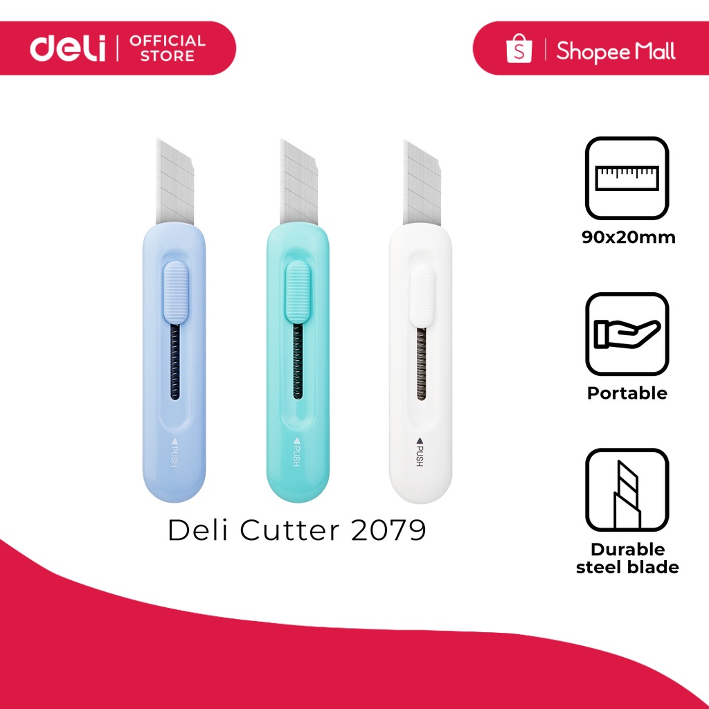 Deli 2079 Cutter [792079] | Shopee Philippines