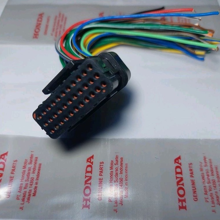 Ecu socket Cable ecm PIN 33 FULL HONDA Beat vario 11 125 scoopy spacy ...