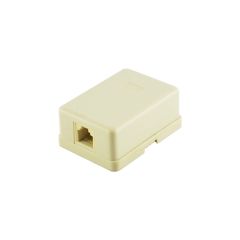 WSS (1Pcs) 1Way/2Way RJ11 6p4c Rosette Telephone Box | Shopee Philippines
