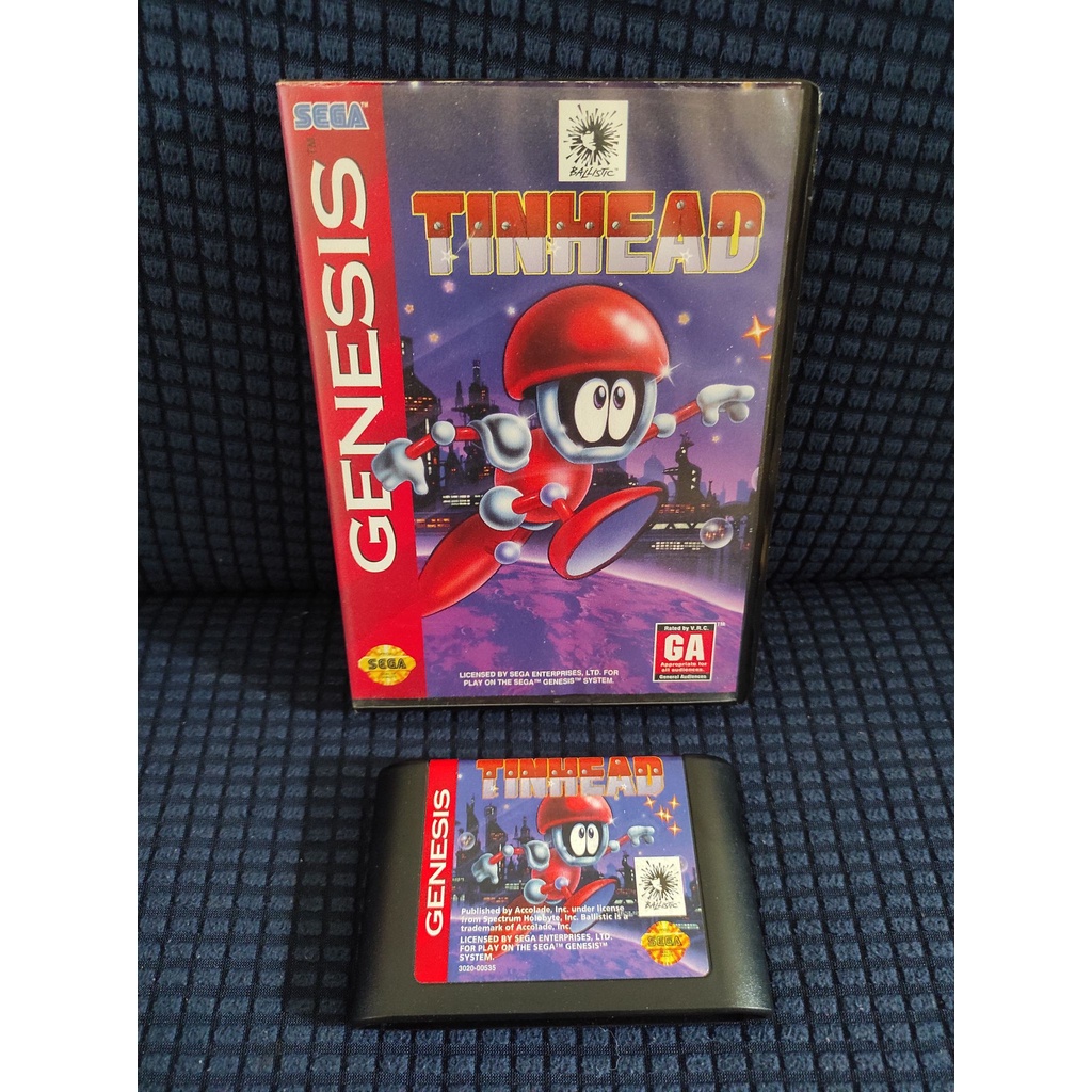 Tinhead Sega Genesis Game Cart | Shopee Philippines