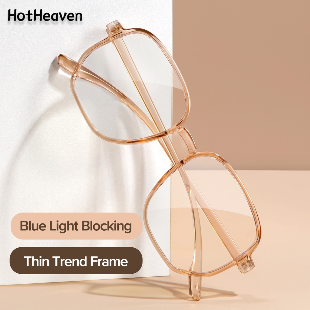 5 Colors Unisex Polygon Frame Anti Radiation Glasses Women Men Eye ...