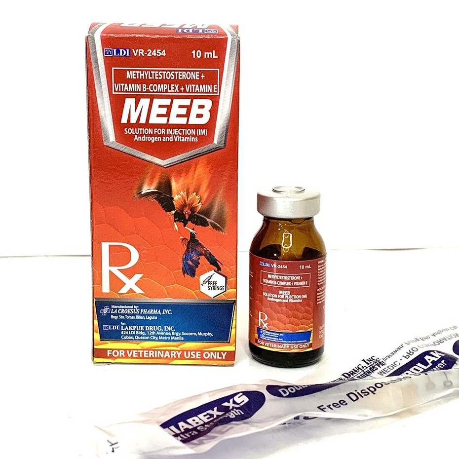 [FCR AGRIVET] Meeb Vitamin B Complex + Vitamin E for Fighting Cock ...