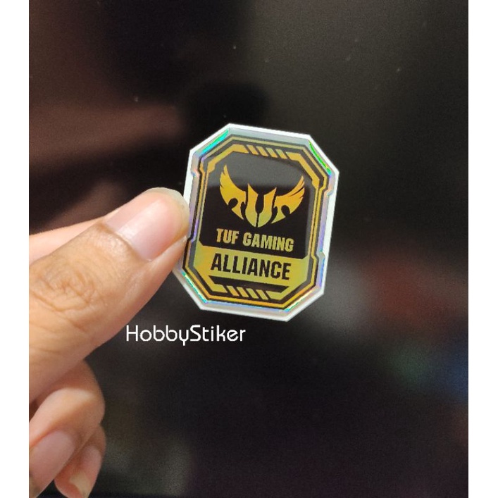 Gamer embossed gaming emblem tuf sticker for pc laptop | Shopee Philippines