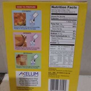 The Original Instant Gata Coconut Milk Powder 150g | Shopee Philippines