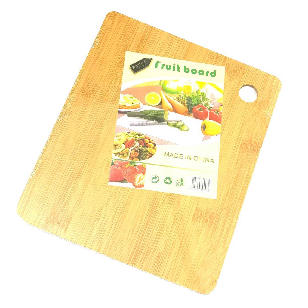 Wooden Chopping Cutting Board With Hole Reversible Wooden Cutting Board ...