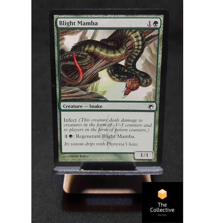 Magic the Gathering - MTG Card Game - Blight Mamba - SOM - [GREEN ...