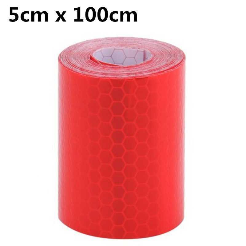 TaffPACK Nano Car Reflective Sticker Warning Strip Tape Color 5x100cm ...