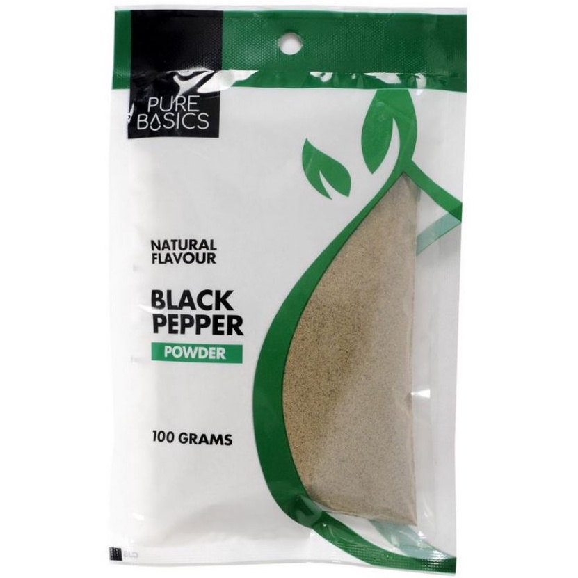 Pure Basics Black Pepper Powder 100G | Shopee Philippines