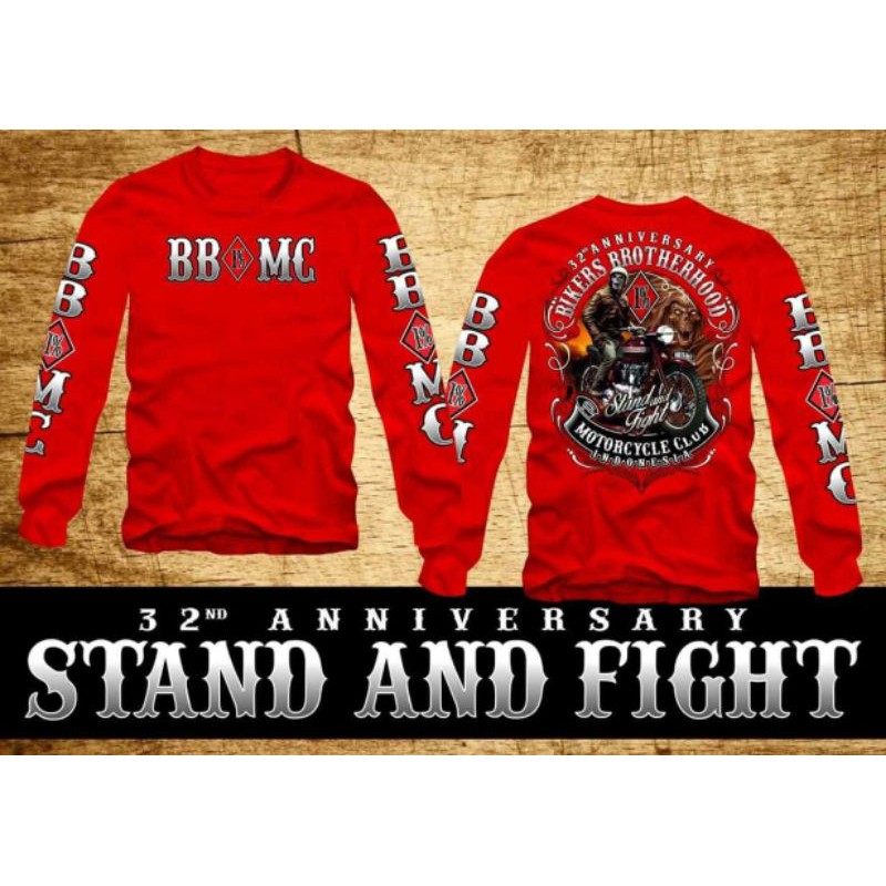 Brotherhood T-Shirt 1% Mc Indonesia Official Merchandise | Shopee ...