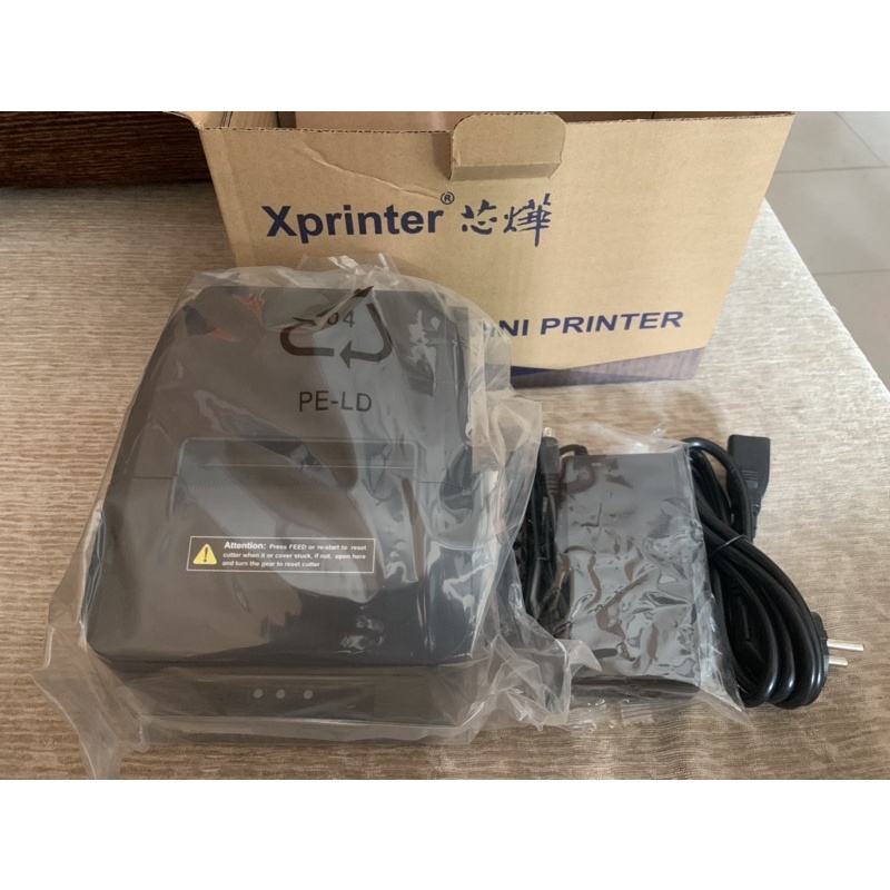 K80 large paper size thermal bill printer, usb port plugs directly into ...