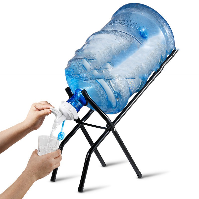 Foldable 5L Water Gallon Faucet With Floor Stand Kitchen Rack | Shopee ...