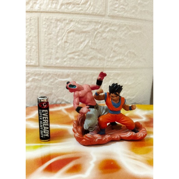 RARE! Dragon Ball Z Mini Figure Gohan vs Majin Boo Megahouse Figure ...