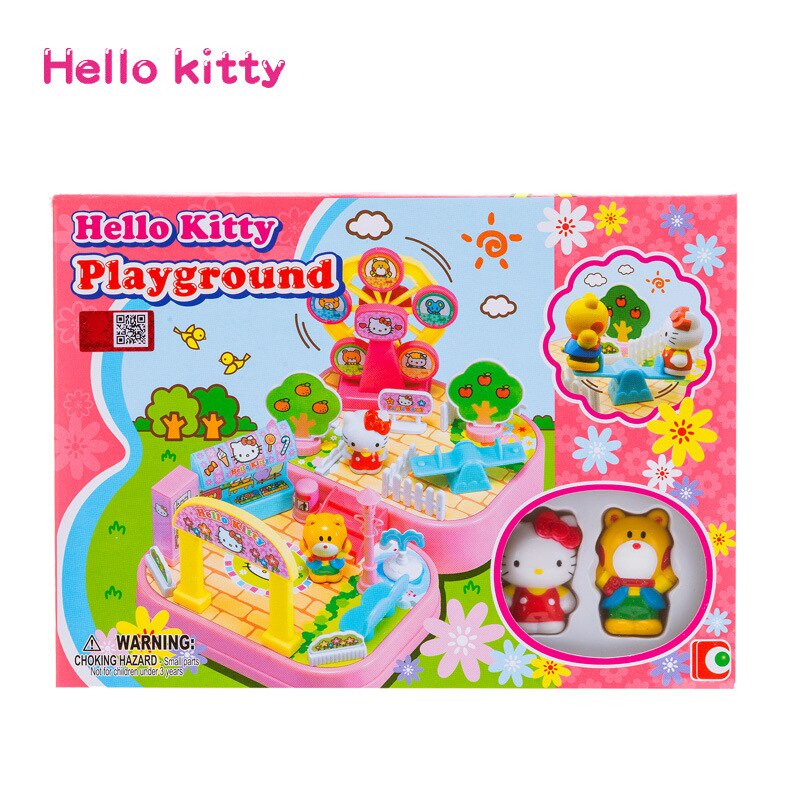 Hello Kitty Corner Story Playground Set KT50004 Girl Play House Anime ...