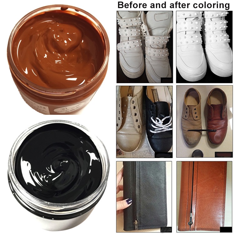 Leather Color Repair Paste Shoe Cream Leather Polishing Coloring Agent ...