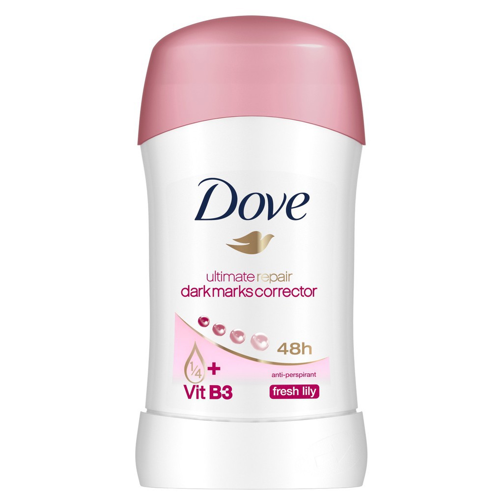 Dove Ultimate Repair Stick Deodorant Fresh Lily 40g | Shopee Philippines