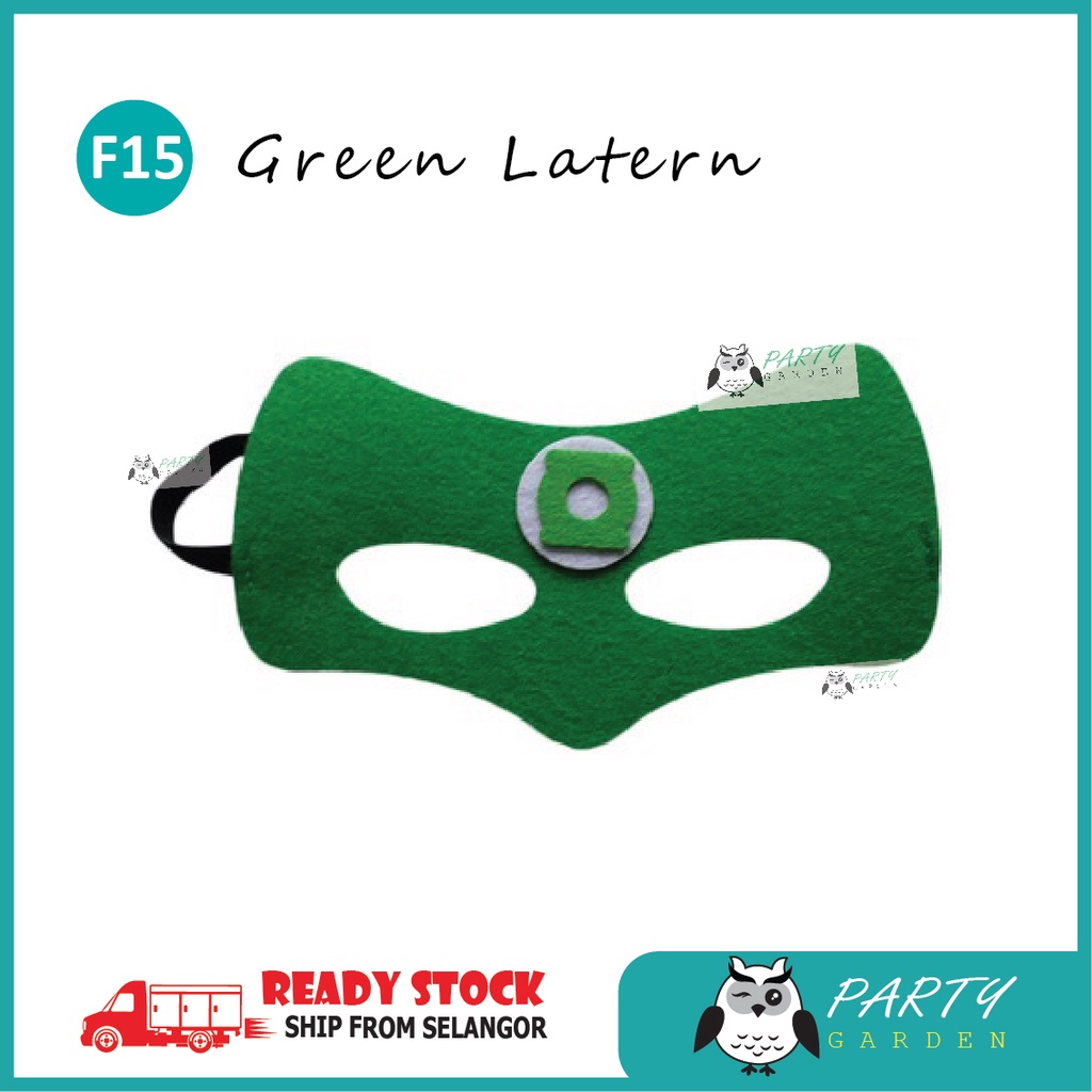 Superhero Eye Face Masks Kids Cosplay Superman Batman Hulk Wolverine ...