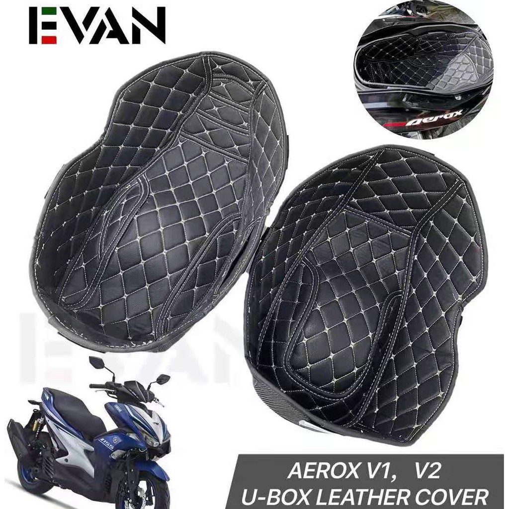 Aerox 155 v1，v2 UBox Leather Cover Seat Cover High Quality U-BOX ...