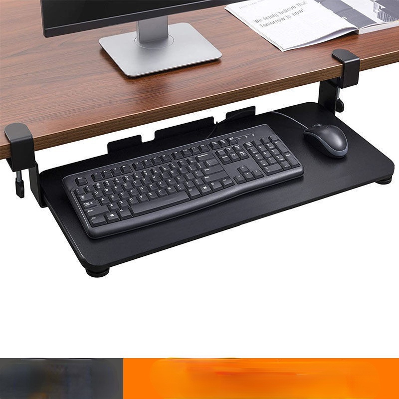 Keyboard Bracket Punch Free Slide Rail Keyboard Stand Installation Free Desktop Folder Table