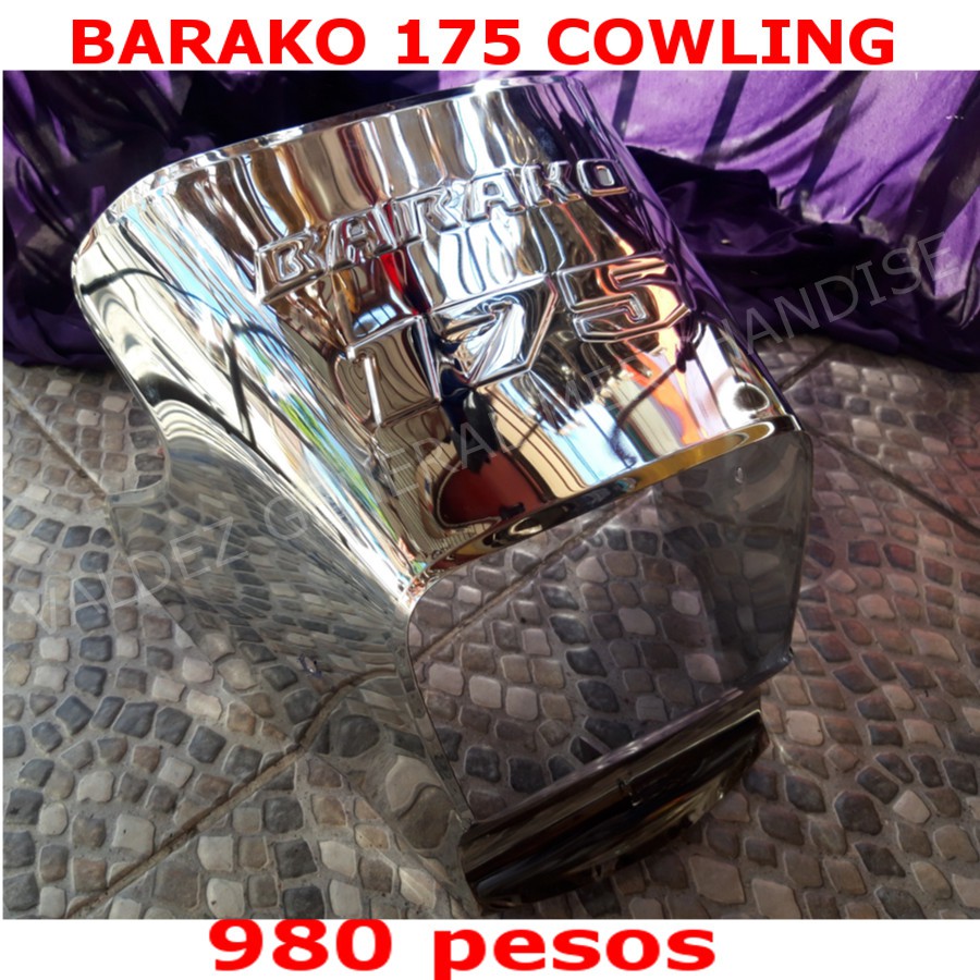 BARAKO 175 Whole Cowling Stainless Version 2 | Shopee Philippines