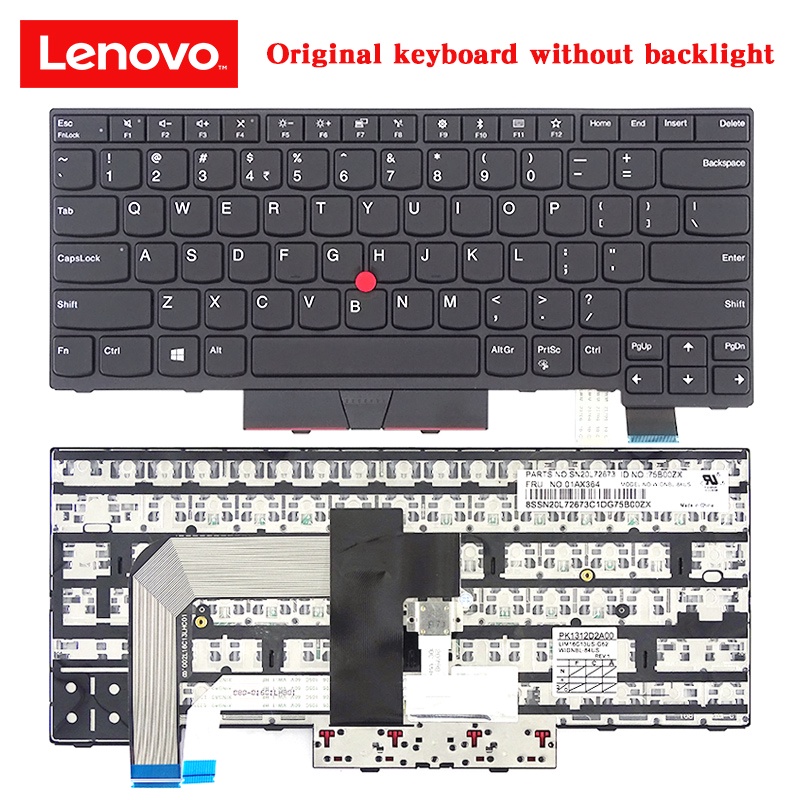 New Lenovo ThinkPad T470 T480 keyboard A475 A485 Notebook keyboard ...