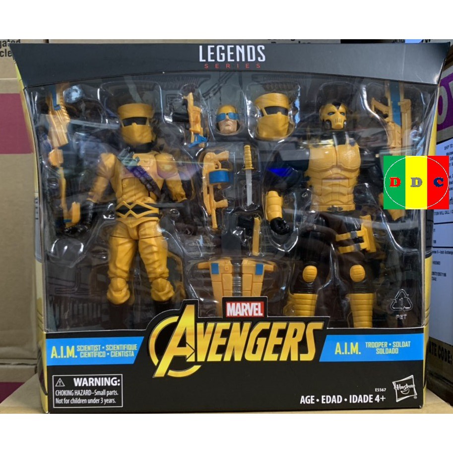 MARVEL LEGENDS AIM SCIENTIST & SHOCK TROOPER EXCLUSIVE ACTION FIGURES ...