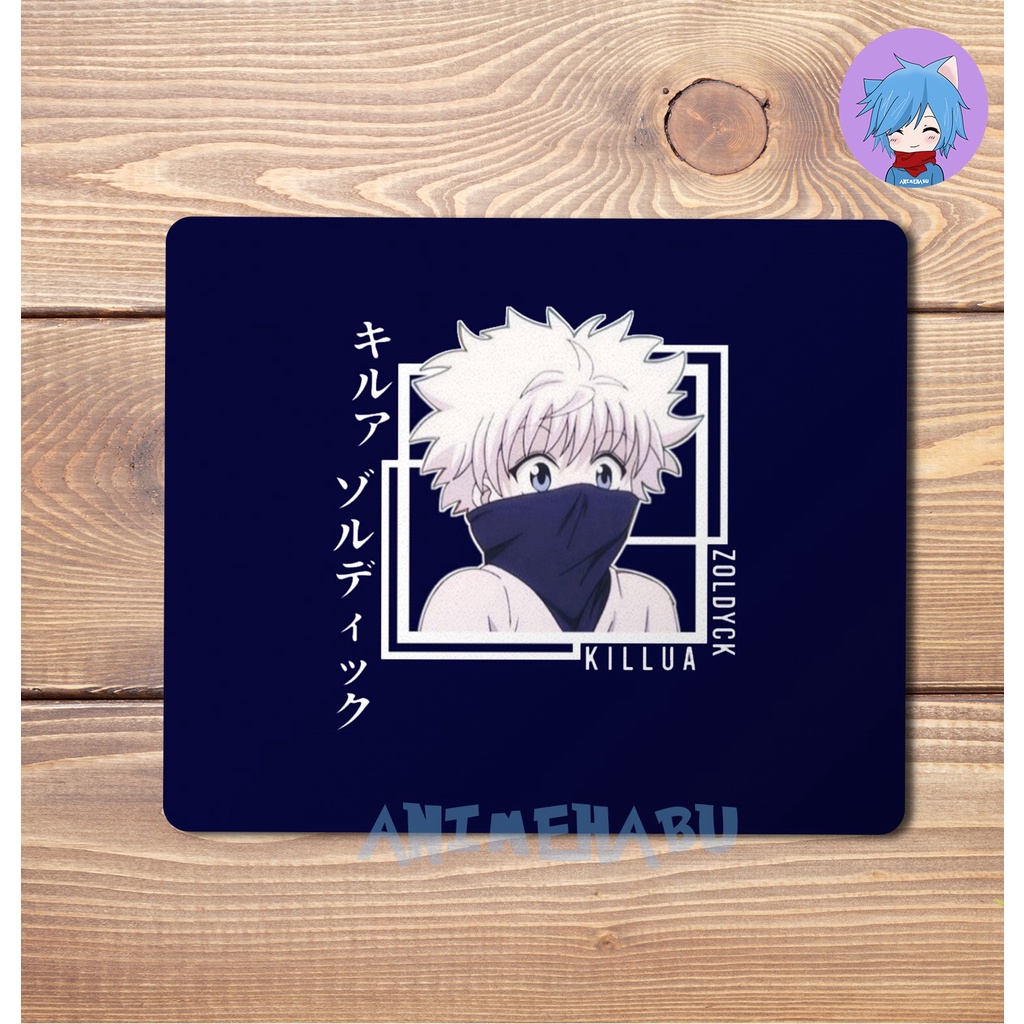 Hunter x Hunter - Killua - Animehabu - Anime Mousepad | Shopee Philippines