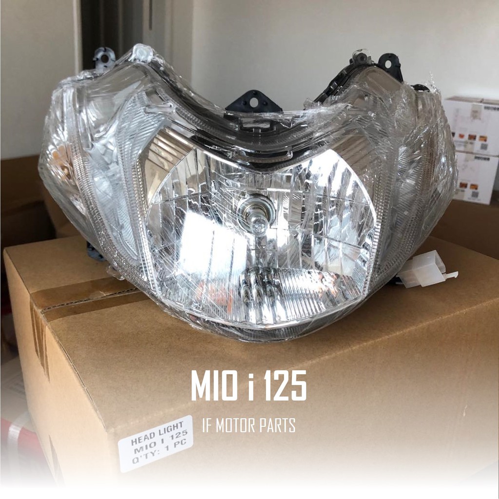 [Headlight] Yamaha MIO i 125 / M3 Headlight Assembly with Bulbs by IF ...