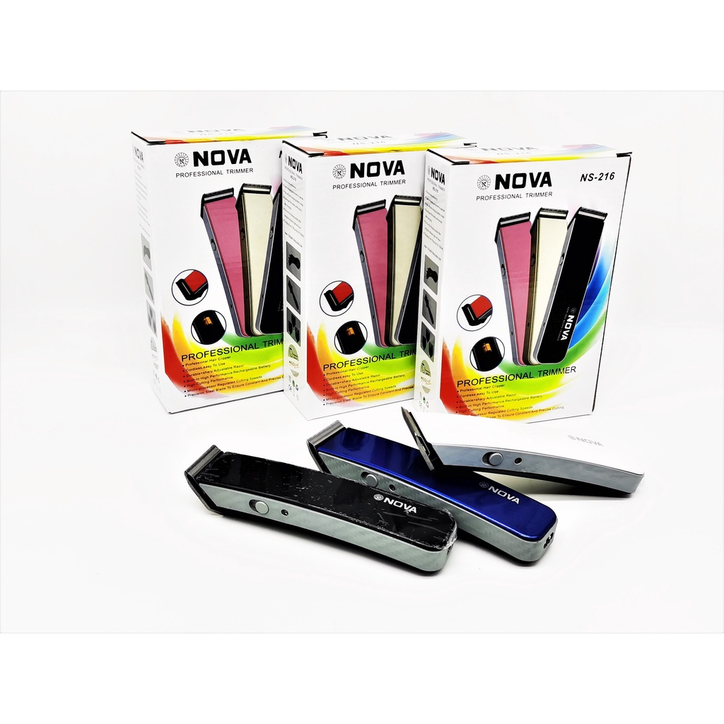 NOVA Professional Electric Men Hair Clipper Shaver Trimer Cutter ...