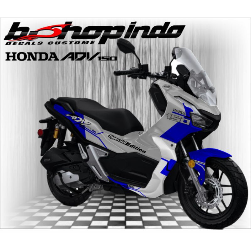 Simple Blue ADV 150 Full Body Decal Sticker | Shopee Philippines